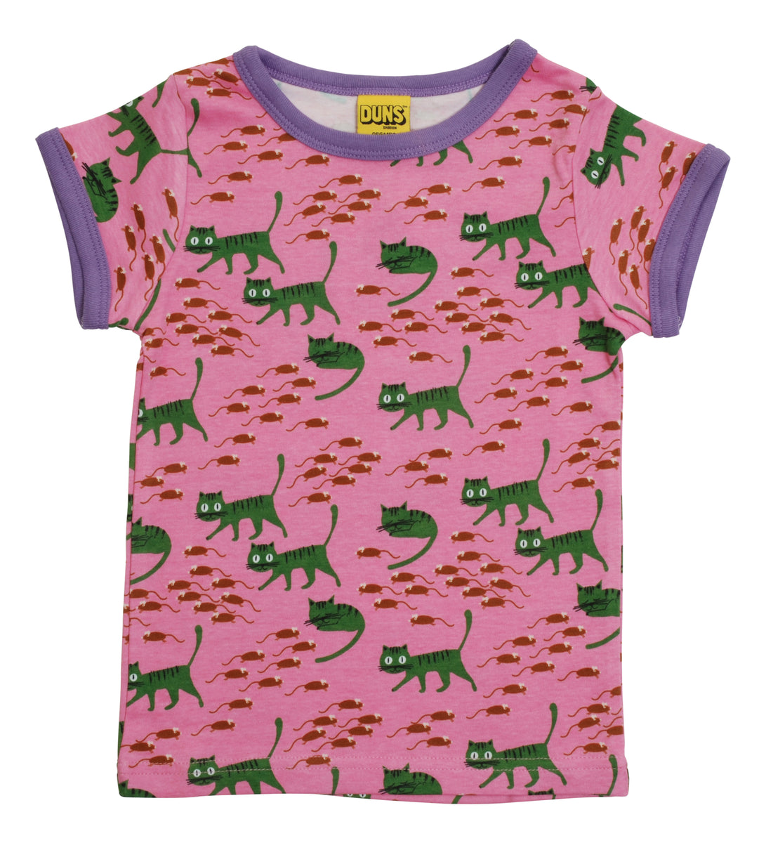 Short Sleeve Top | Cat - Pink – SHOP DUNS Sweden
